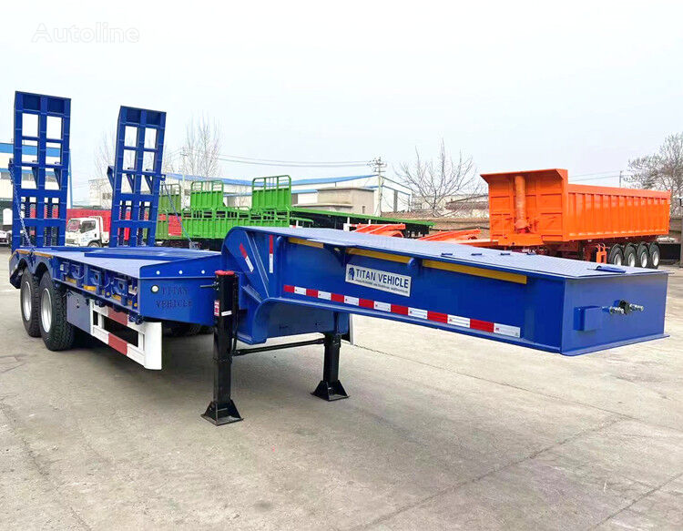 Nova Titan 40 Ton 2 Axle Low Bed Trailer for Sale - Z poluprikolica sa niskom platformom