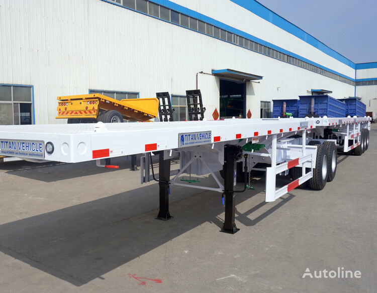 Nova TITAN Flatbed Interlink Superlink Trailer for Sale - Z poluprikolica sa ravnom platformom