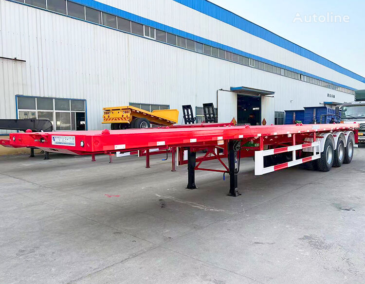 Nova TITAN New Tri Axle Flatbed Trailer for Sale - W poluprikolica sa ravnom platformom