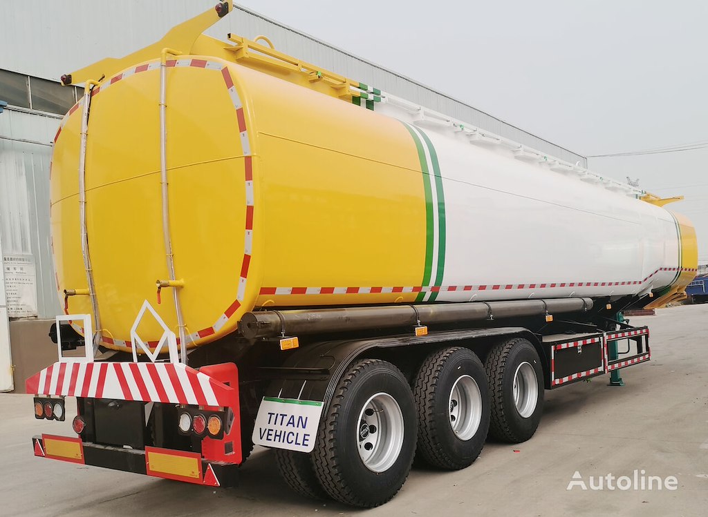 Nova TITAN Fuel Tanker Trailer for Sale - Y poluprikolica autocisterna