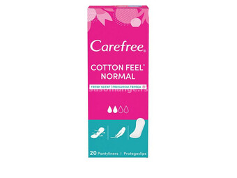 CAREFREE DNEVNI ULOŠCI COTTON FRESH 20KOM