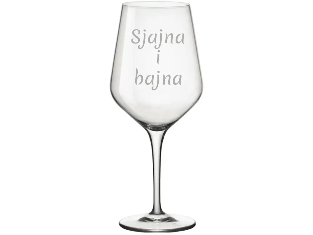 HAPPY PUMPKIN Čaša za vino ''Sjajna i bajna''