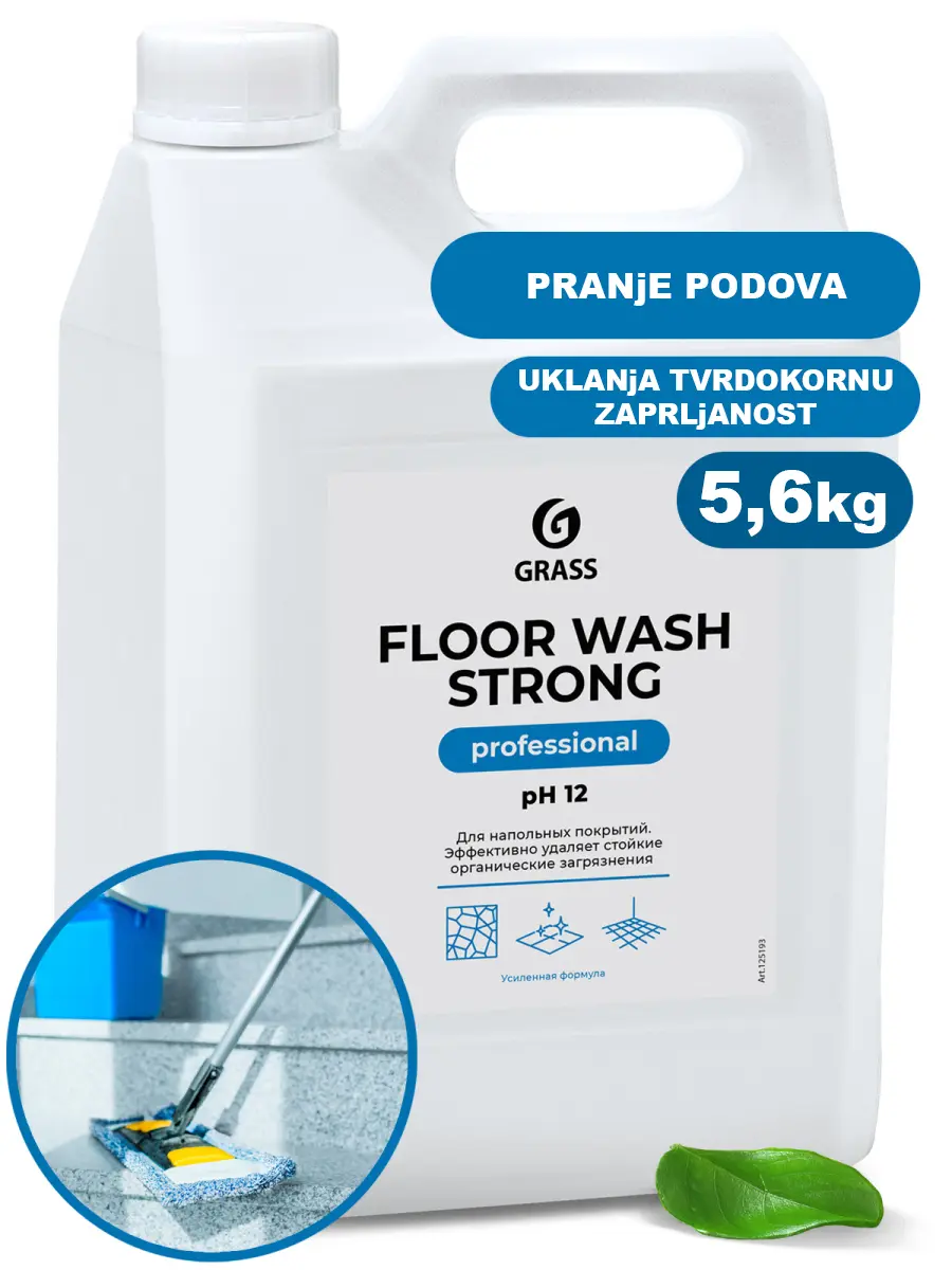 GRASS Sredstvo za pranje podova FLOOR WASH STRONG 5.6kg