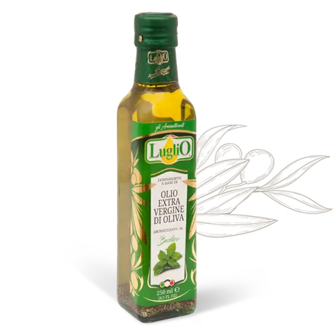 LUGLIO Maslinovo ulje Extra Vergine sa ukusom bosiljka 250ml
