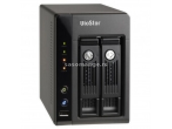 QNAP VS-2008Pro VioStor NVR server 2 x hot-swapp HDD bays, 8 x IP camera, Intelligent video analy...