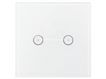 Amiko Home Prekidač, zidni, za dva uređaja - SMART SWITCH 2 CH