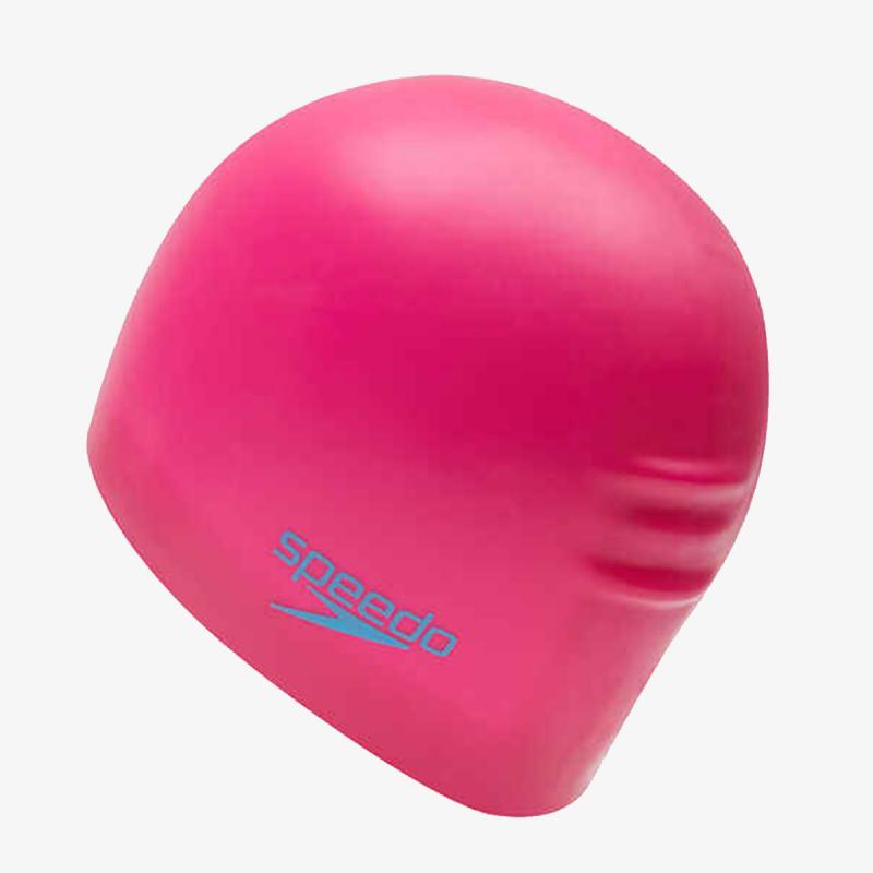 Speedo LONG HAIR CAP JU PINK/BLUE