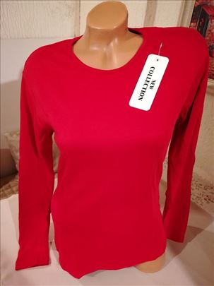 Nova ženska pamučna bluza Albatros crvena xxl novo