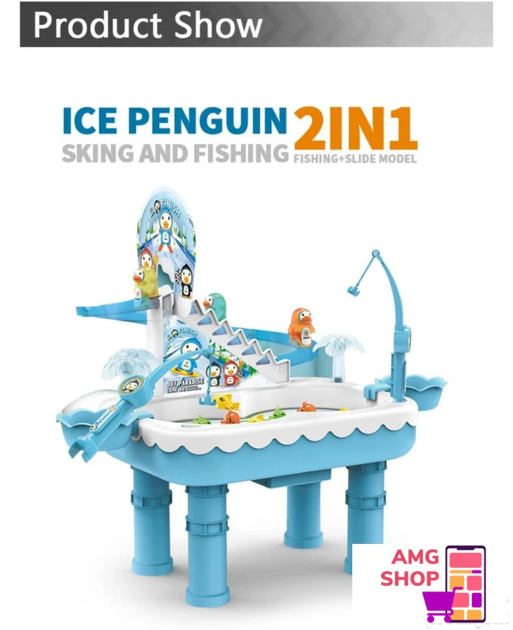 Set za ribolov Pingvini-Igracka-Igracka-IGRACKA - Set za ribolov Pingvini-Igracka-Igracka-IGRACKA