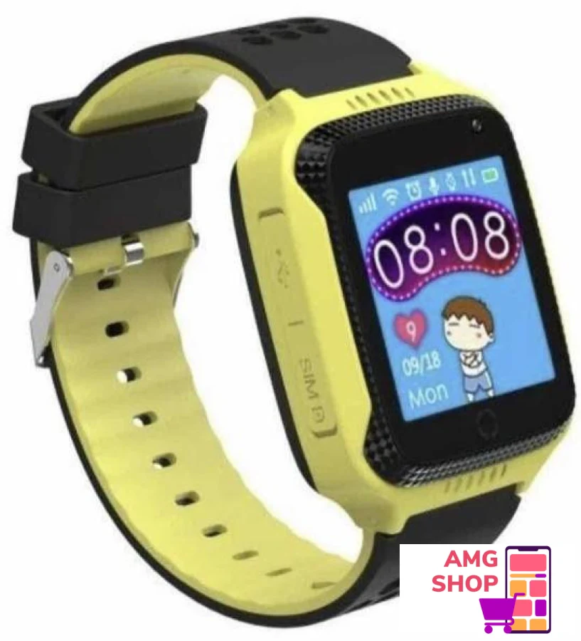 Smart sat za decu smartić satić sa gps žuti - Smart sat za decu smartić satić sa gps žuti