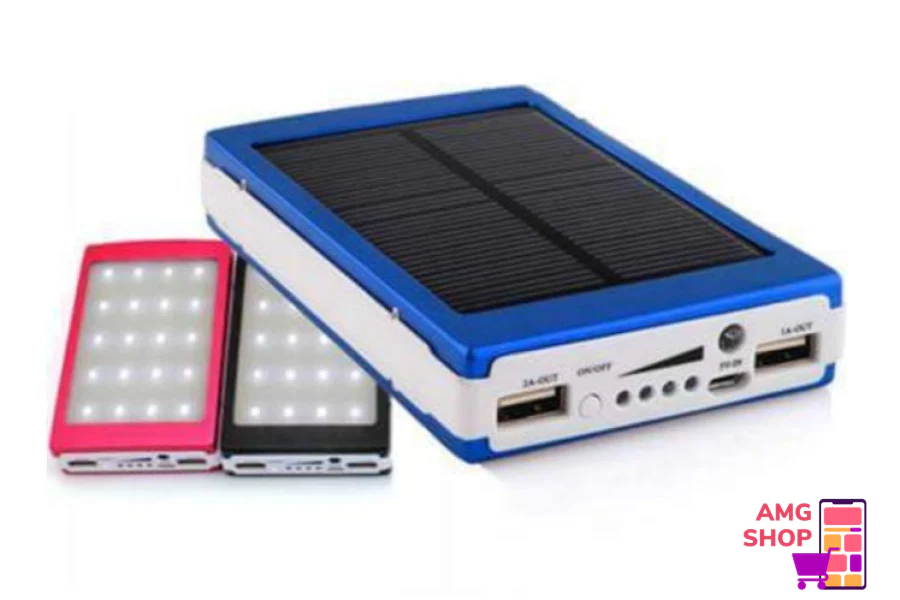 SOLARNI Power Bank 30000mAH - Punjac Eksterna Baterija - SOLARNI Power Bank 30000mAH - Punjac Eksterna Baterija