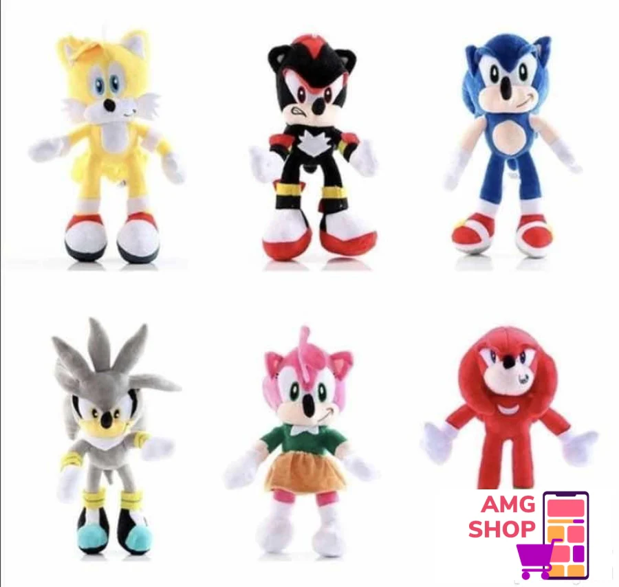 Sonic plisane igracke 30cm - Sonic plisane igracke 30cm