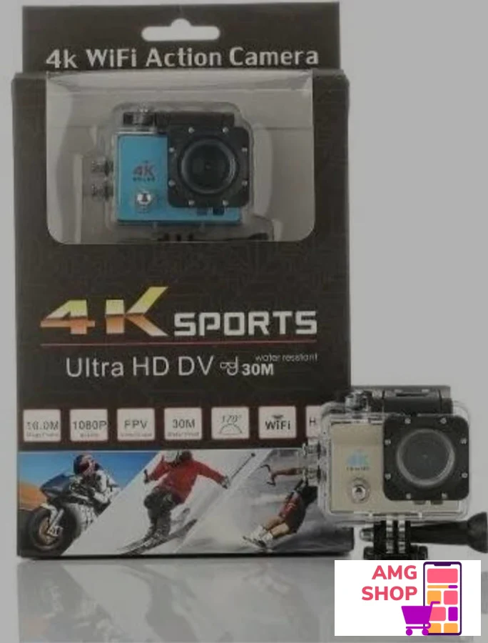 SPORTSKA 4K HD WiFi kamera/ akciona HD WiFi kamera - SPORTSKA 4K HD WiFi kamera/ akciona HD WiFi kamera