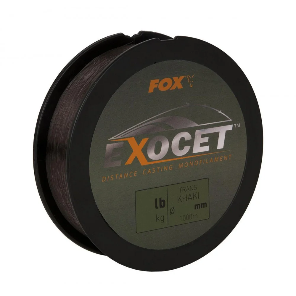 Fox EXOCET MONO TRANS KHAKI 0.261mm 10lbs 4.55kg