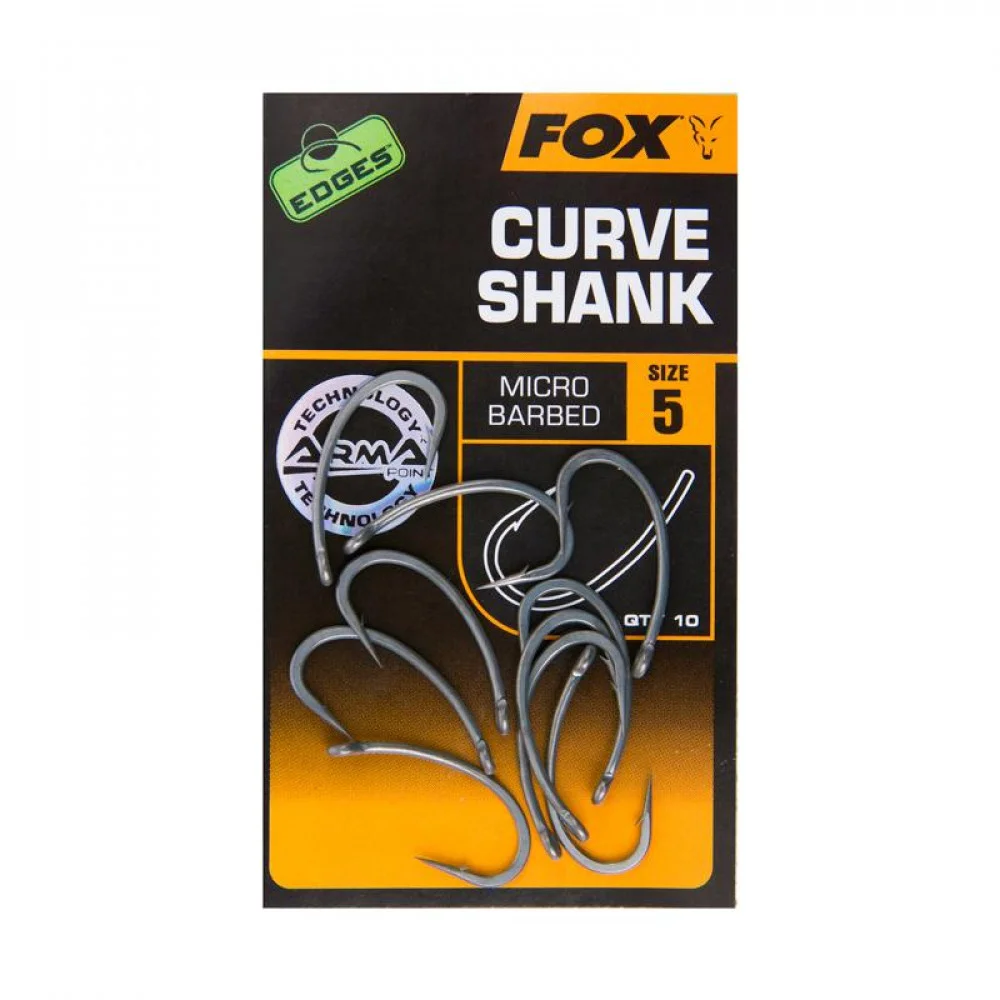 Fox EDGES ARMAPOINT CURVE SHANK SIZE 8 (CHK195)