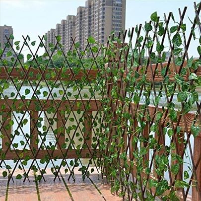 Paravan sa liscem ograda na razvlacenje za terase