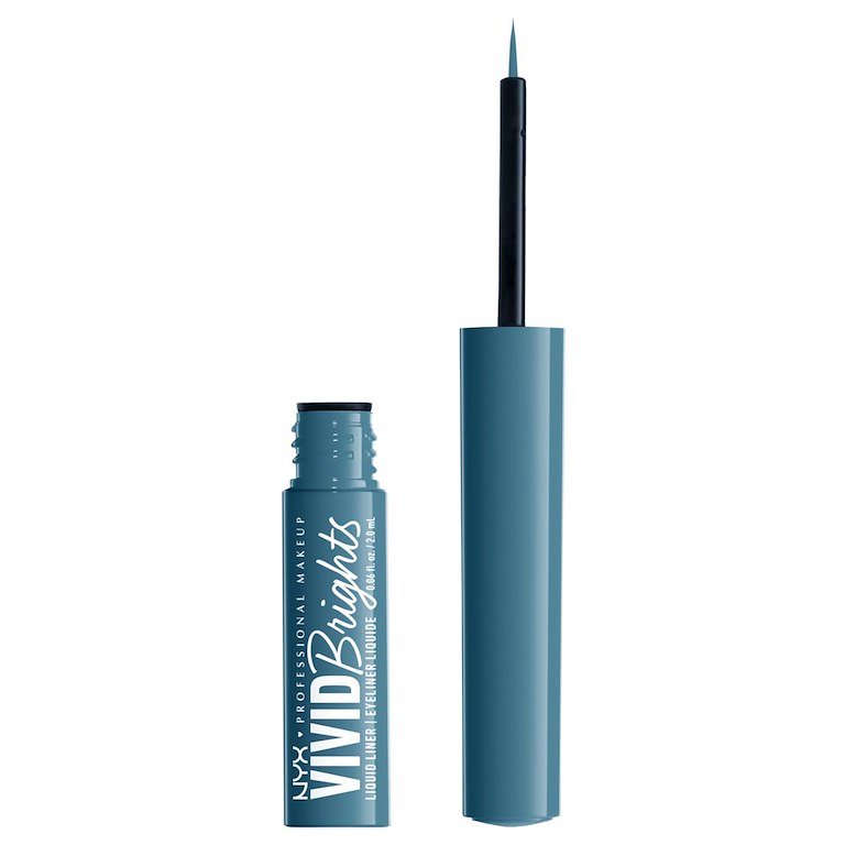 Mat tečni ajlajner NYX Professional Makeup VBLL 2ml VBLL01 Cyan Simp