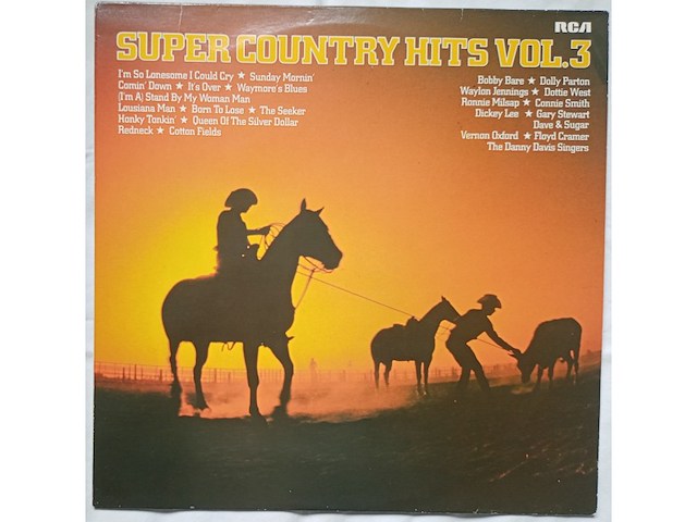 VARIOUS  -  SUPER  COUNTRY  HITS  VOL. 3