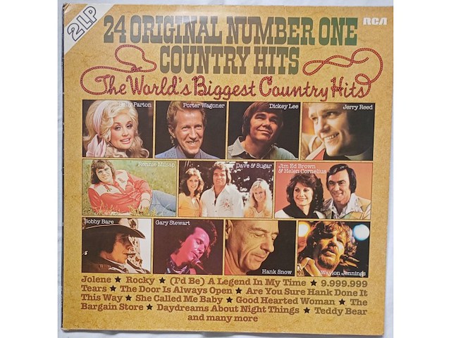 Various  -  2LP 24 Original number one country hits