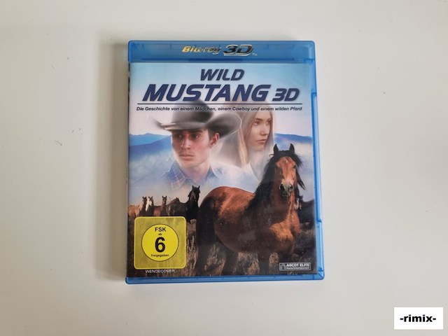 Blu ray - Wild mustang 3d