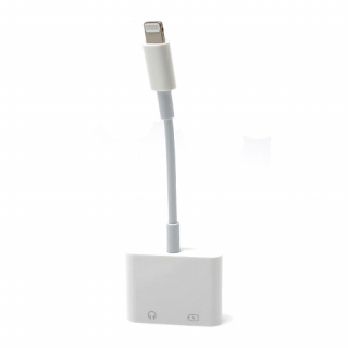 Adapter iPhone 7 na 2x lightning sa kucistem MH-86Y beli