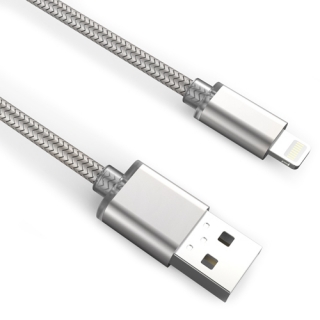USB data kabal LDNIO LS17 za Iphone lightning 2m srebrni