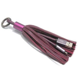 USB data kabal PORTABLE microUSB 2.4A bordo