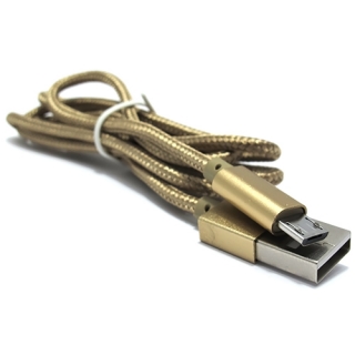 USB data kabal LDNIO LS08 microUSB 1m zlatni