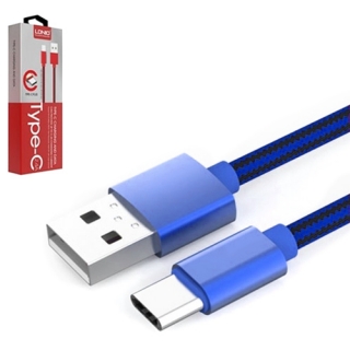 USB data kabal LDNIO LS60 Type C 1m plavi