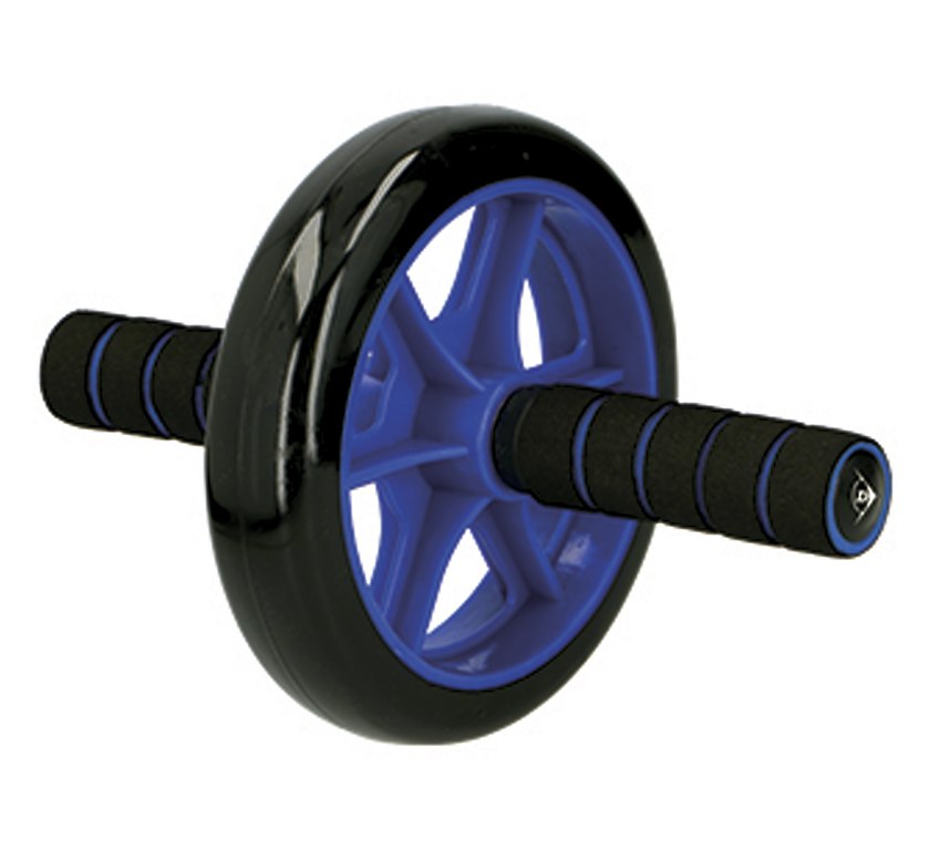 Roler za vežbanje Dunlop jednostruki plavi