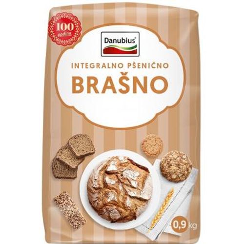 Danubius Integralno pšenično brašno 0,9 kg