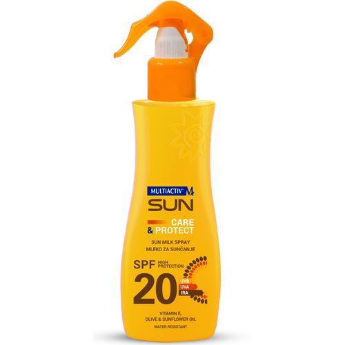 Multiactiv Sun Care&Protect Mleko za sunčanje SPF 20, 200ml