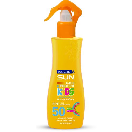 Multiactiv Sun Care&Protect Kids Mleko za sunčanje SPF 50, 200ml