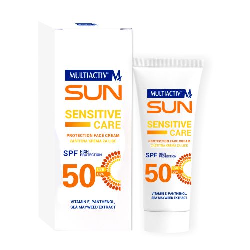 Multiactiv Sun Sensitive Zaštitna krema za lice SPF 50, 50 ml