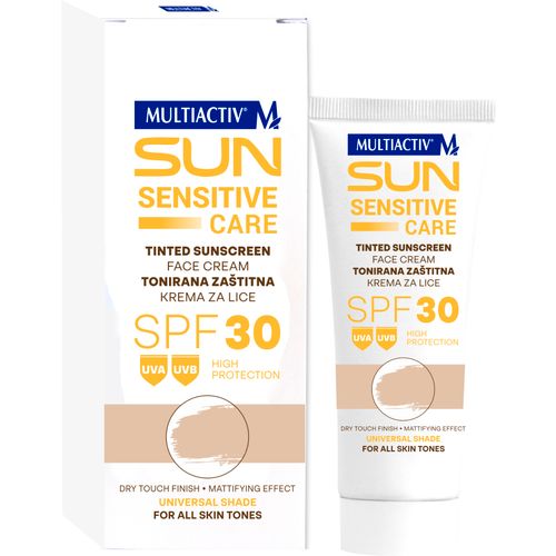 Multiactiv Sun Care&Protect Tonirana krema za lice SPF 30, 50ml
