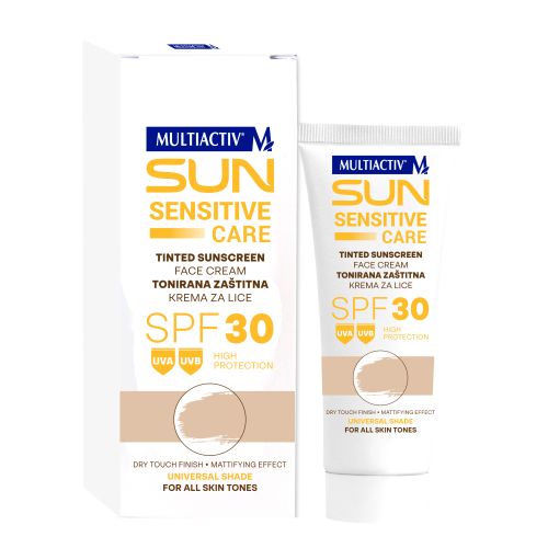 Multiactiv Sun Care&Protect Tonirana krema za lice SPF 30, 50ml