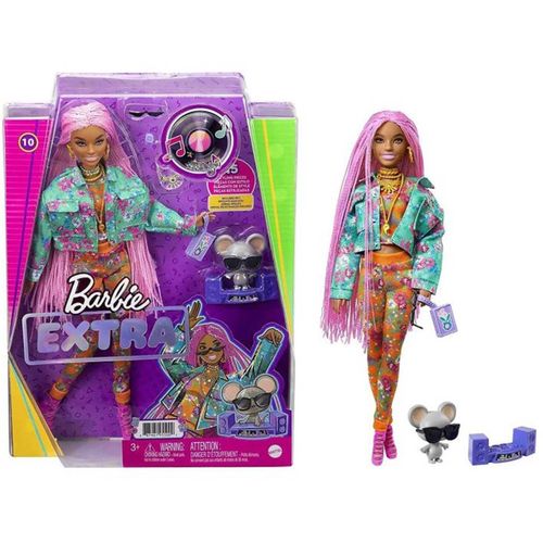 Barbie EXTRA Pink pletenice