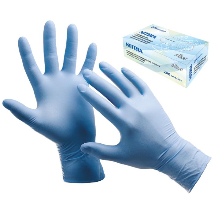 NITRIA - jednokratne nitrilne rukavice, pak 200kom