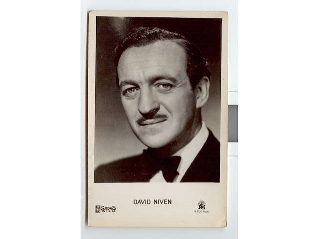 DAVID NIVEN razglednica (nije putovala)