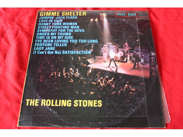 Rolling Stones - Gimme Shelter, LP