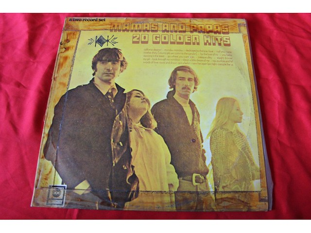 Mamas And Papas - 20 Golden Hits, 2 LP