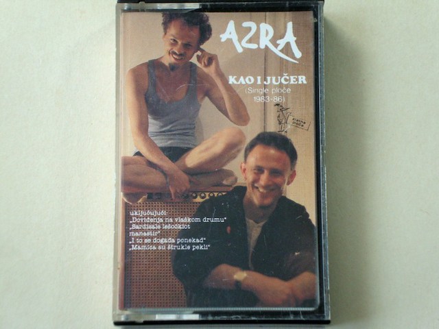 Azra - Kao I Jučer (Single Ploče 1983 - 86)