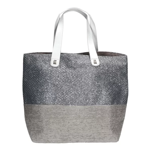 Nissi Exclusive, torba za plažu, srebrna