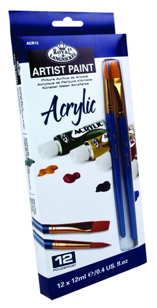 Akrilne boje ARTIST Paint 12x12ml