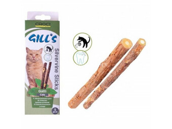 Gills silvervine stapici za macke 5 kom