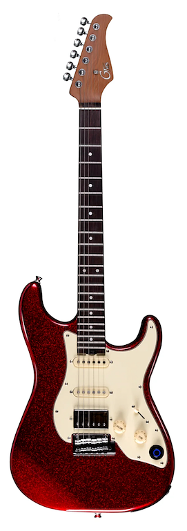 Mooer GTRS S800 Metal Red električna gitara