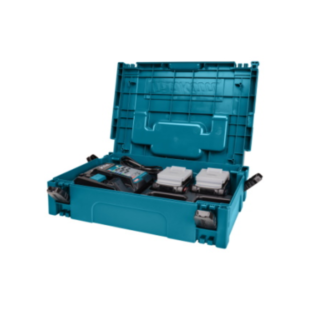 Makita Set punjač i 2 baterije XGT u Makpac koferu DC40RC,BL4025x2, 191U00-8