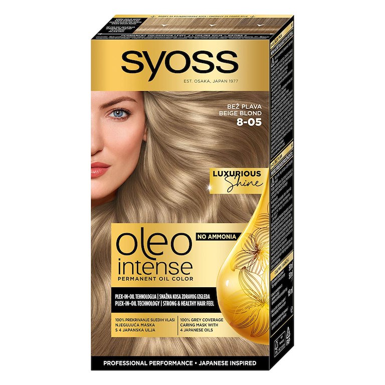 Syoss oleo intense boja za kosu 8-05 beige blond Henkel