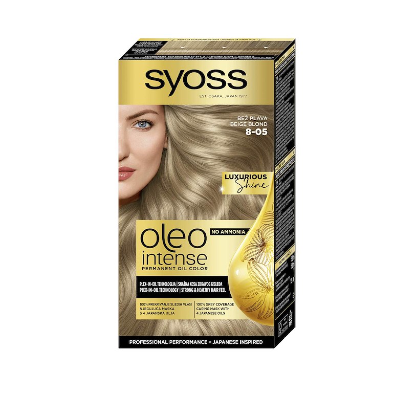 Syoss oleo intense boja za kosu 8-05 beige blond Henkel