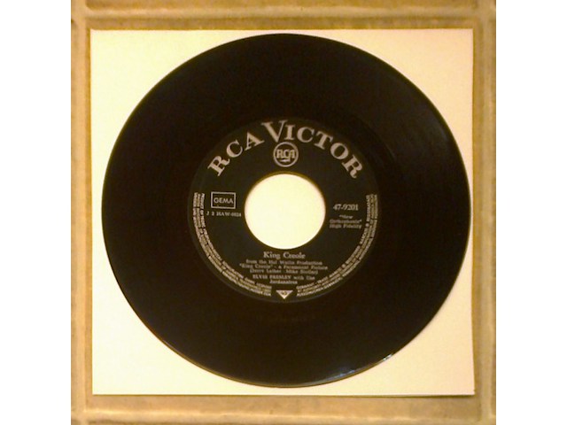 ELVIS PRESLEY - King Creole (singl) Made in Germany